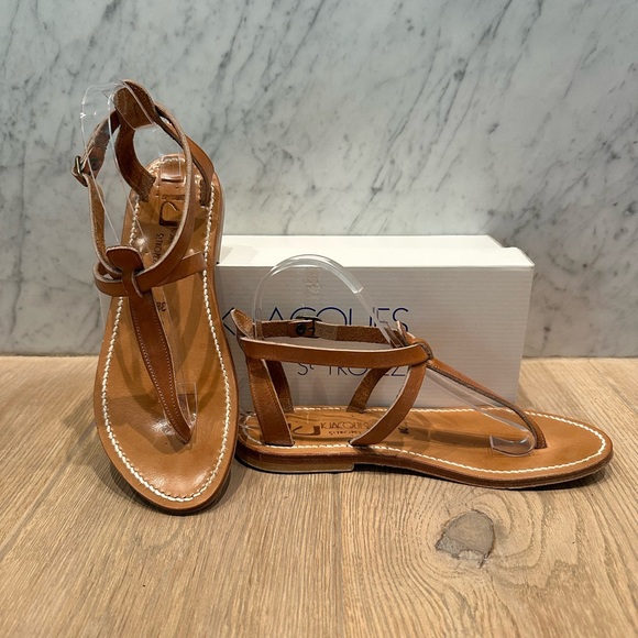 K.Jacques | Shoes | K Jacques St Tropez Womens Tan Sandals | Poshmark